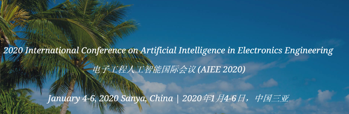 ACM--2020 Int. Conf. on Artificial Intelligence in Electronics Engineering (AIEE 2020)