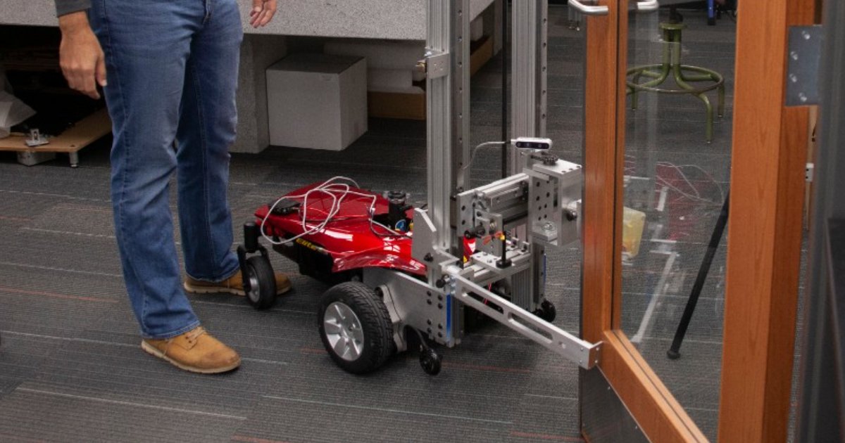 Engineers are designing an autonomous robot that can open doors, find ...
