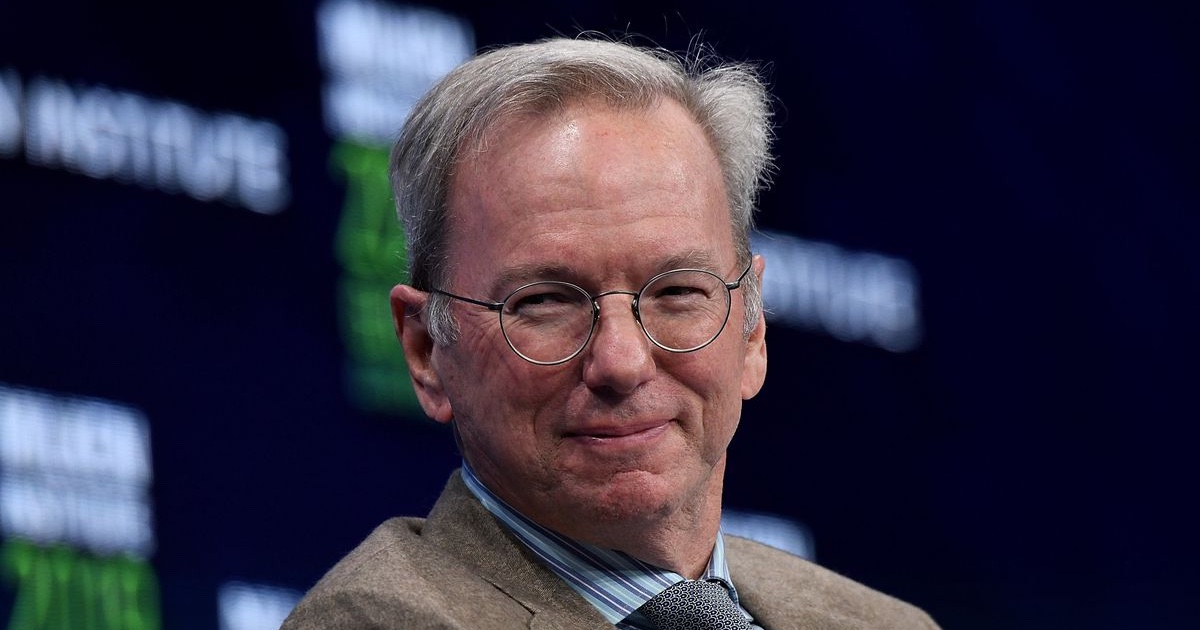 Eric Schmidt plans to fund $125mn for AI research