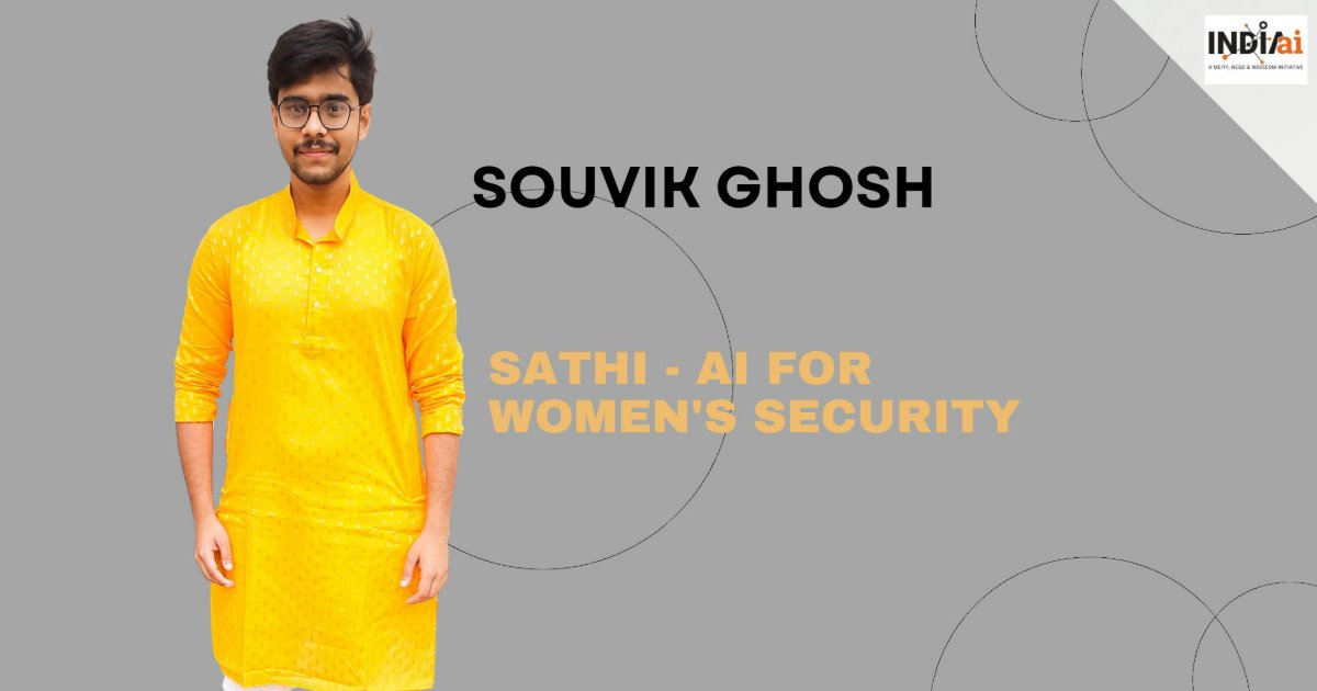 How this 3rd-year student is making an ‘AI Sathi’ for women's security
