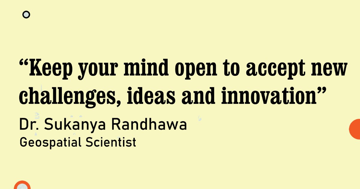 Keep your mind open to accept new challenges, ideas and innovation ...