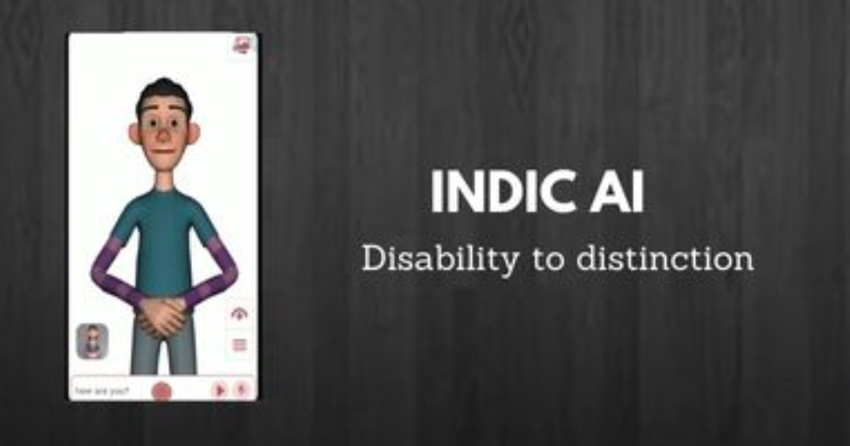 Here is how Indic AI ensures disability to distinction with AI