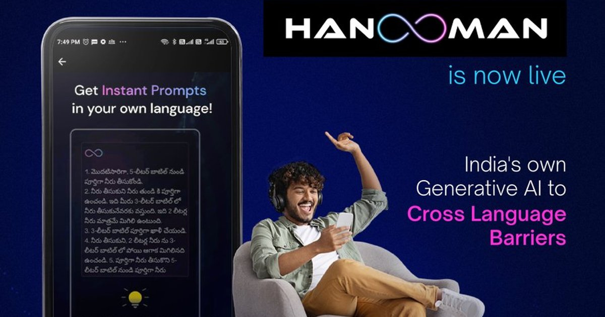 Hanooman goes global: India's GenAI platform speaks 98 languages worldwide