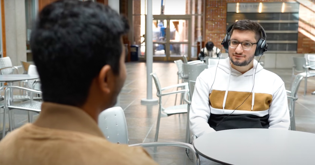 AI headphones: Listen to a person in a crowd just by looking at them