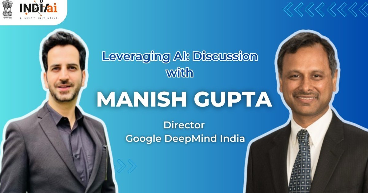 Meet Manish Gupta, Director of Google DeepMind sharing insights with ...