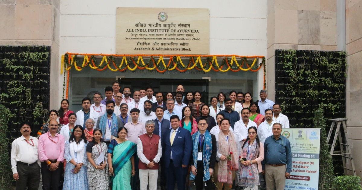 Global technical meeting on AI applications in traditional medicine ...